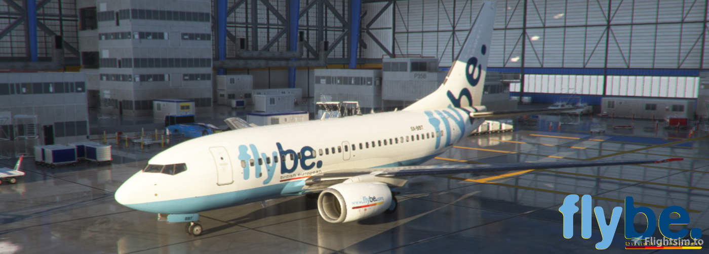 PMDG B737-600 Flybe British European SX-BBT for Microsoft Flight ...