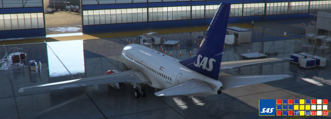 PMDG B737-600 SAS LN-RPG for Microsoft Flight Simulator | MSFS
