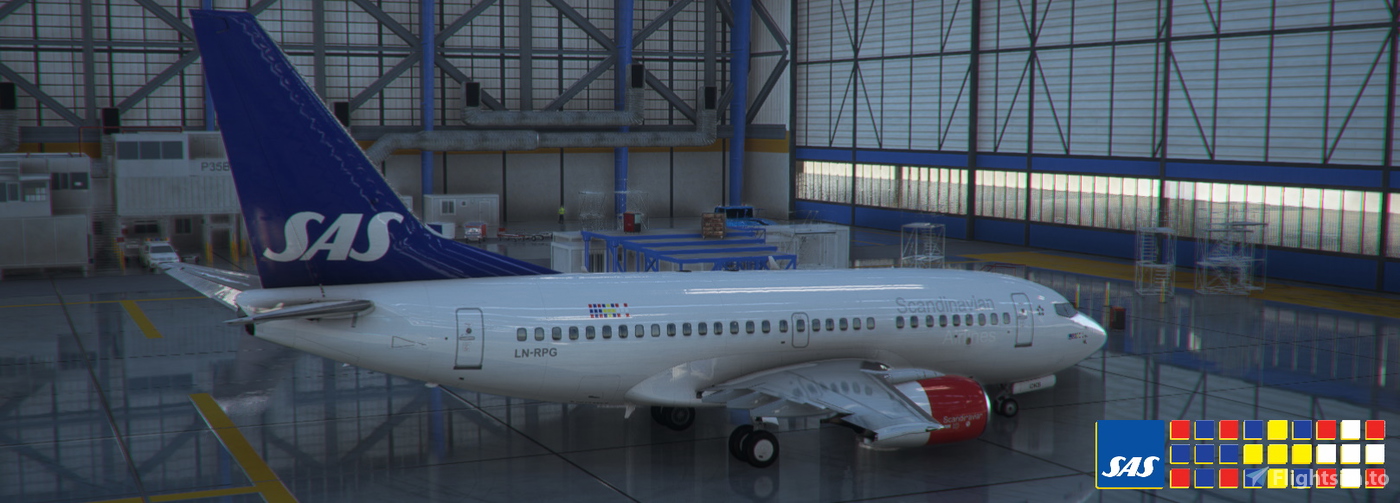 PMDG B737-600 SAS LN-RPG for Microsoft Flight Simulator | MSFS