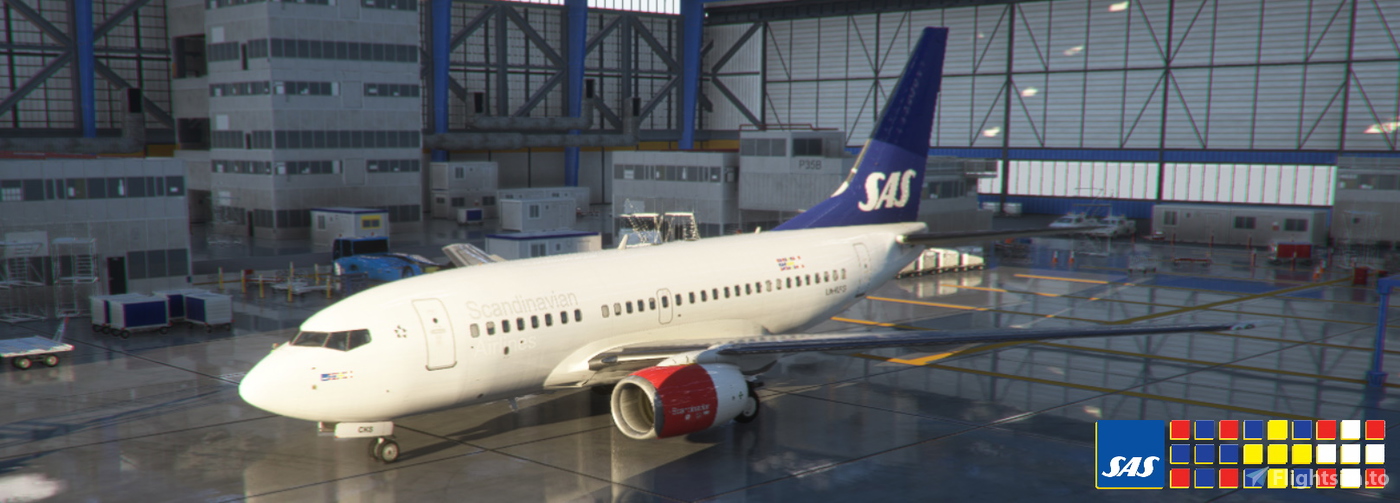 PMDG B737-600 SAS LN-RPG for Microsoft Flight Simulator | MSFS