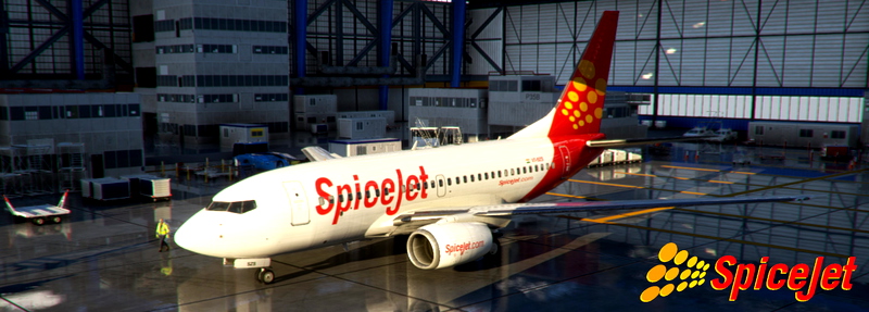 PMDG B737-600 Spicejet VT-SZS for Microsoft Flight Simulator | MSFS
