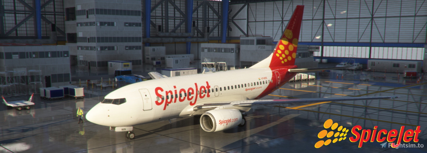 PMDG B737-600 Spicejet VT-SZS for Microsoft Flight Simulator | MSFS