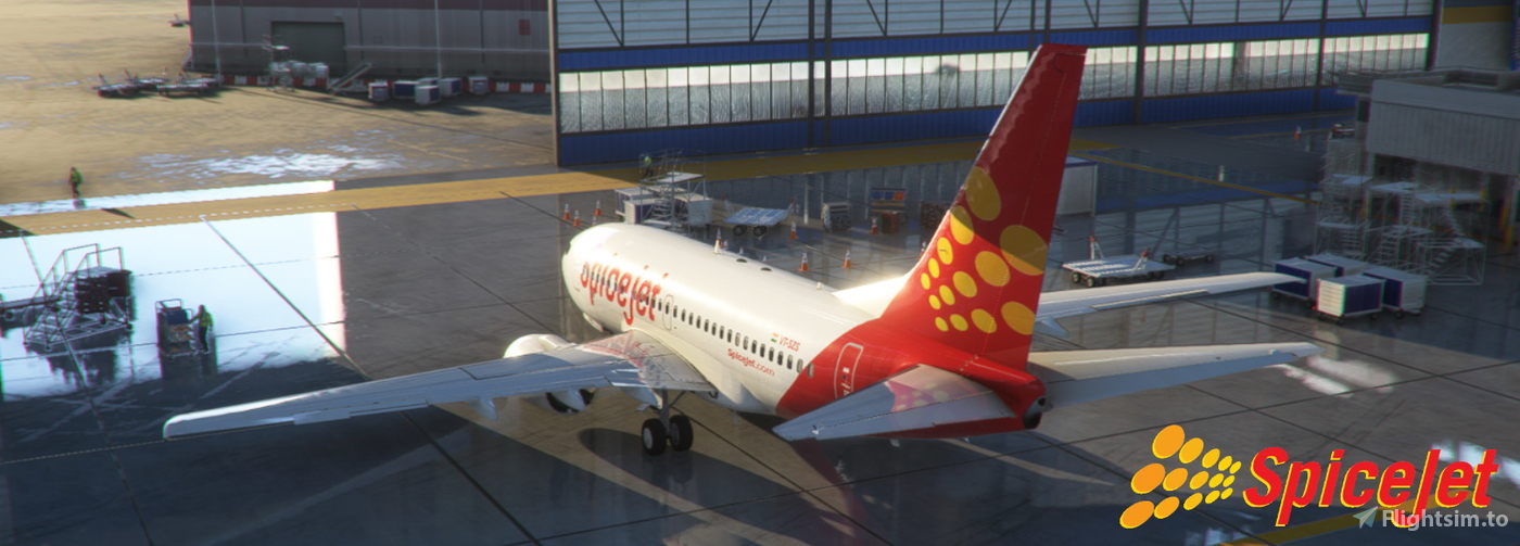 PMDG B737-600 Spicejet VT-SZS for Microsoft Flight Simulator | MSFS