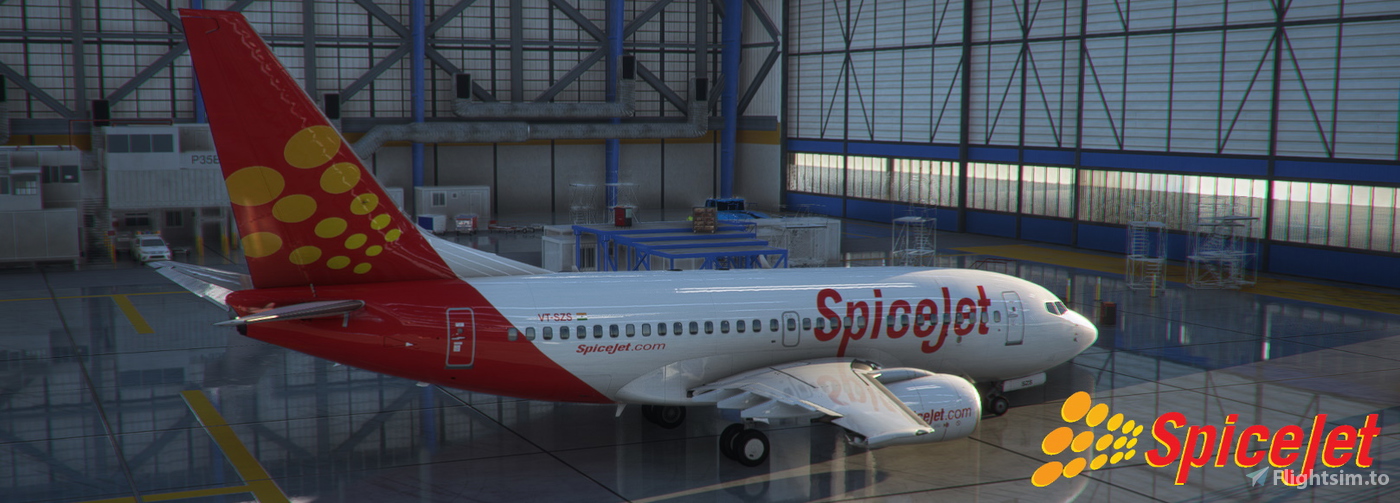 PMDG B737-600 Spicejet VT-SZS for Microsoft Flight Simulator | MSFS