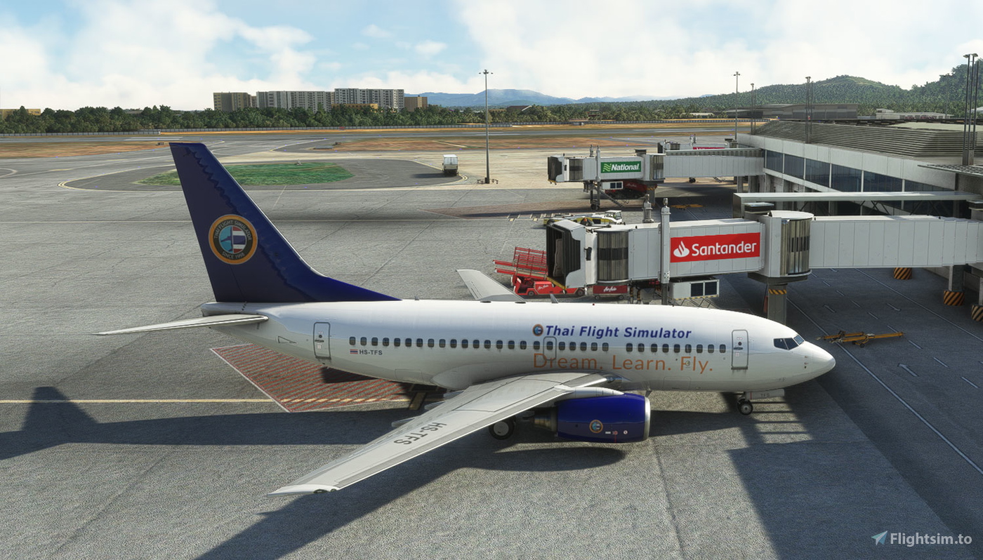 PMDG B737-600 | Thai Flight Simulator | HS-TFS para Microsoft Flight ...