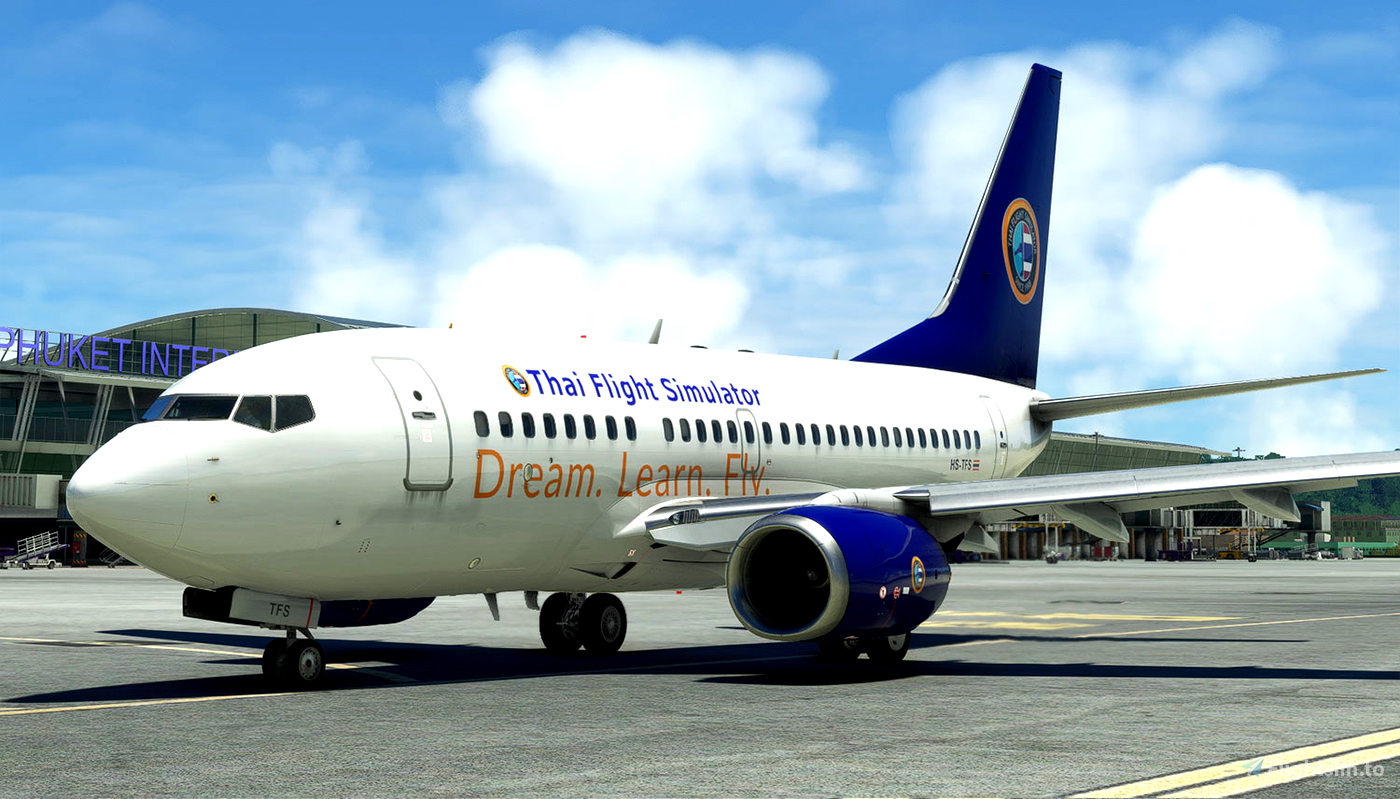 PMDG B737-600 | Thai Flight Simulator | HS-TFS » Microsoft Flight Simulator