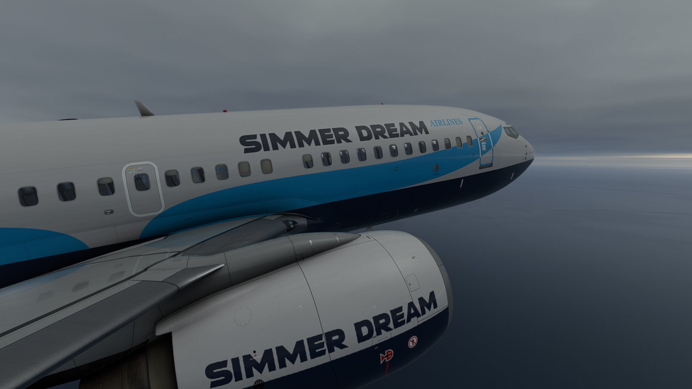 [PMDG] B737-700 SIMMER DREAM AIRLINES | 8K のために Microsoft Flight ...