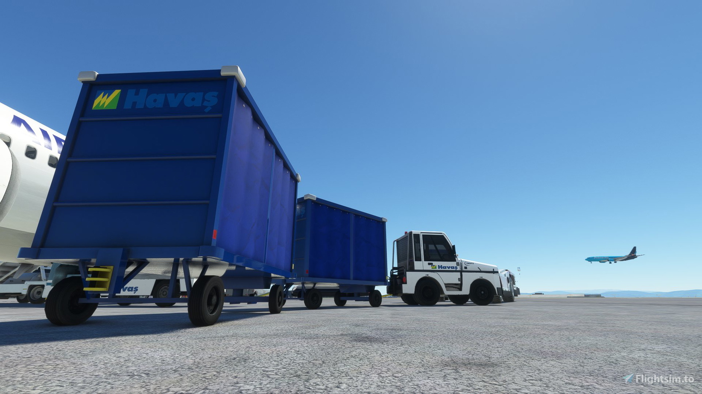 PMDG B737-800 Havas Ground Services for Microsoft Flight Simulator | MSFS