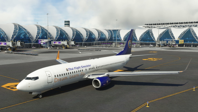 PMDG B737-800 | Thai Flight Simulator | HS-TFS for Microsoft Flight ...