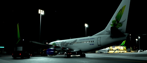 PMDG B737-BBJ Bio4A BioFuels Livery » Microsoft Flight Simulator