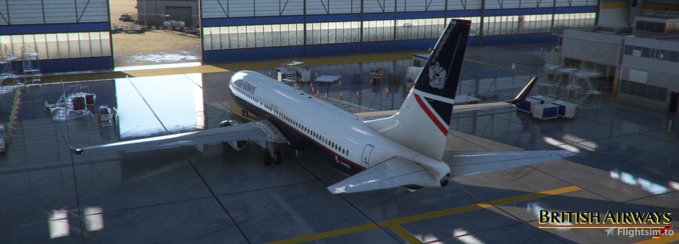 PMDG B739 & B739ER British Airways Landor for Microsoft Flight ...