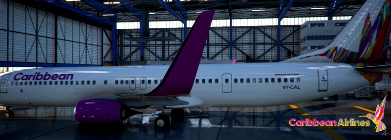 PMDG B739 and B739ER Caribbean Airlines Four Pack for Microsoft Flight ...