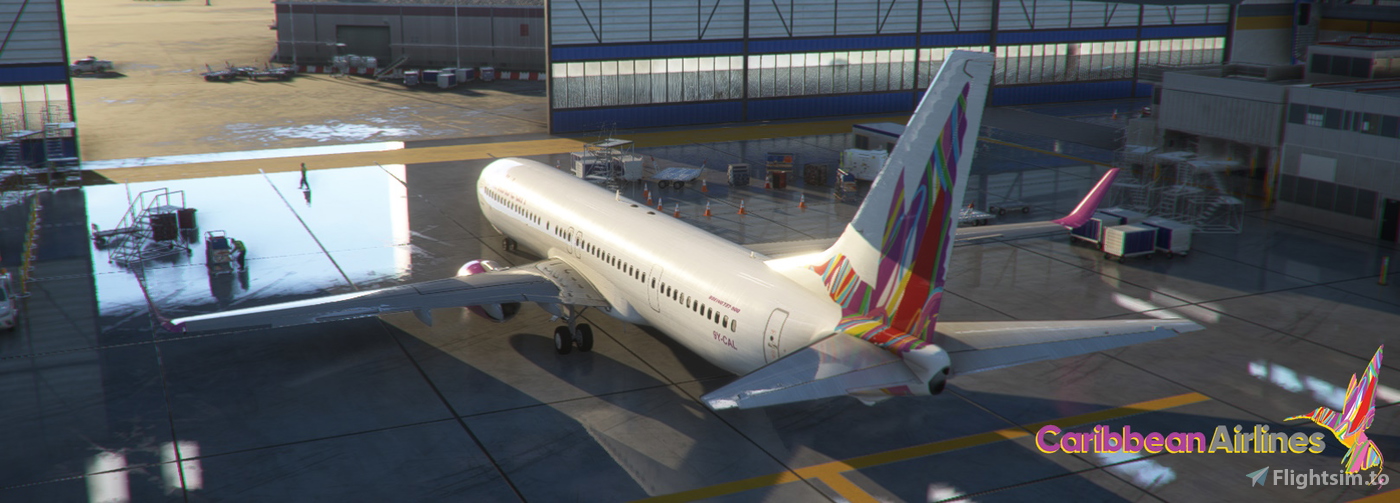 PMDG B739 and B739ER Caribbean Airlines Four Pack for Microsoft Flight ...