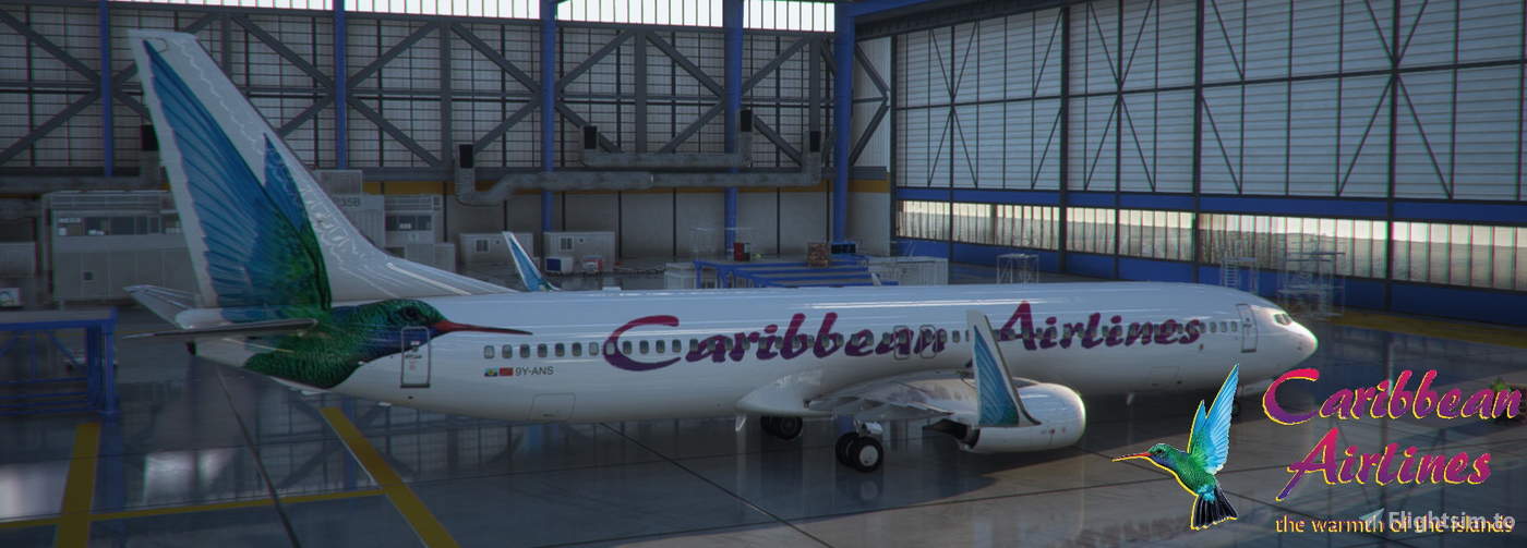 PMDG B739 and B739ER Caribbean Airlines Four Pack for Microsoft Flight ...