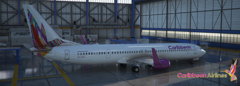 PMDG B739 and B739ER Caribbean Airlines Four Pack for Microsoft Flight ...