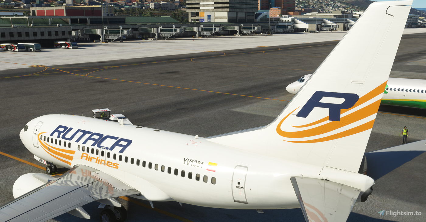 PMDG Boeing 737-600 Rutaca Airlines YV1381 para Microsoft Flight ...