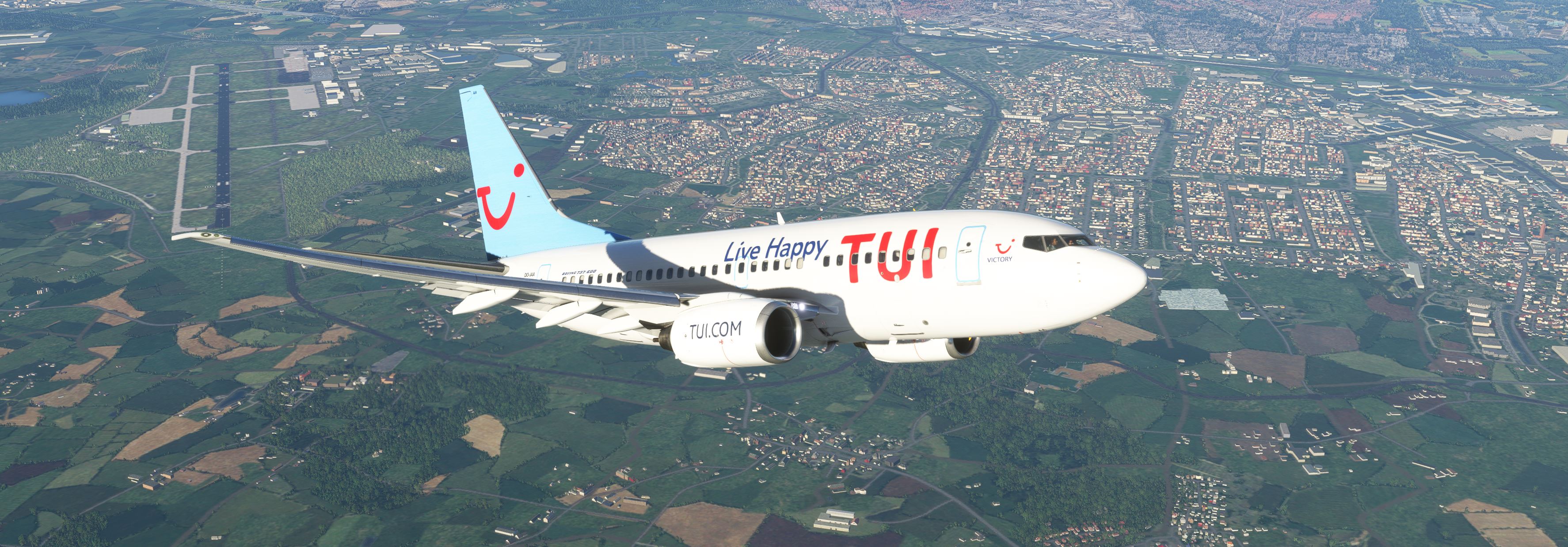 PMDG Boeing 737-600 TUI Live Happy / Cabin - MSFS Add-on - Flightsim.to
