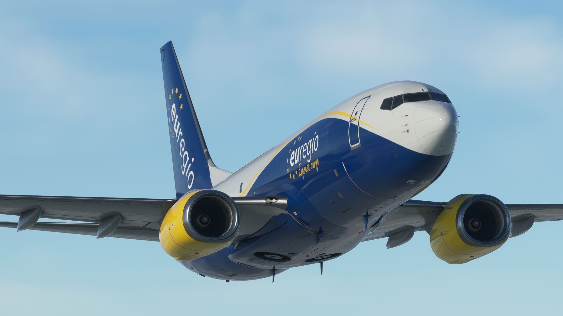 PMDG Boeing 737-700 BDSF | Euregio Express Cargo [fictional airline ...
