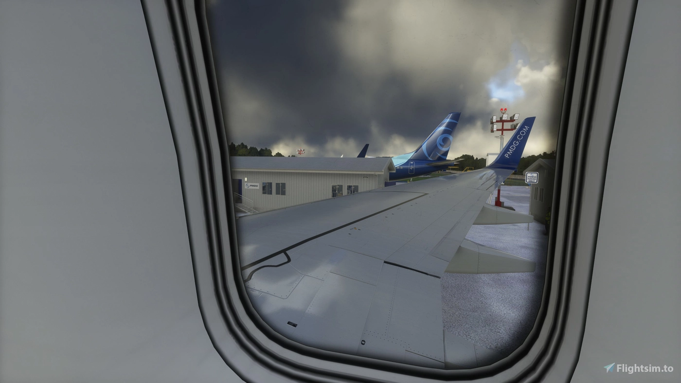 PMDG Boeing 737-700 (New Custom Views + GSX View) for Microsoft Flight ...