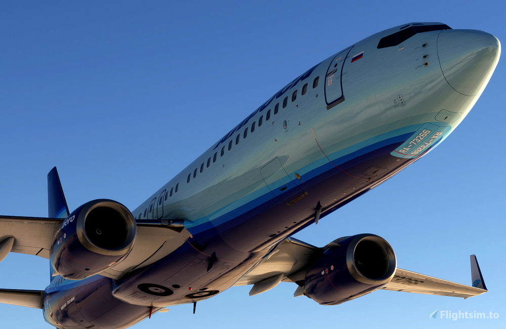 PMDG Boeing 737-800 Alrosa RA-73266 for Microsoft Flight Simulator | MSFS