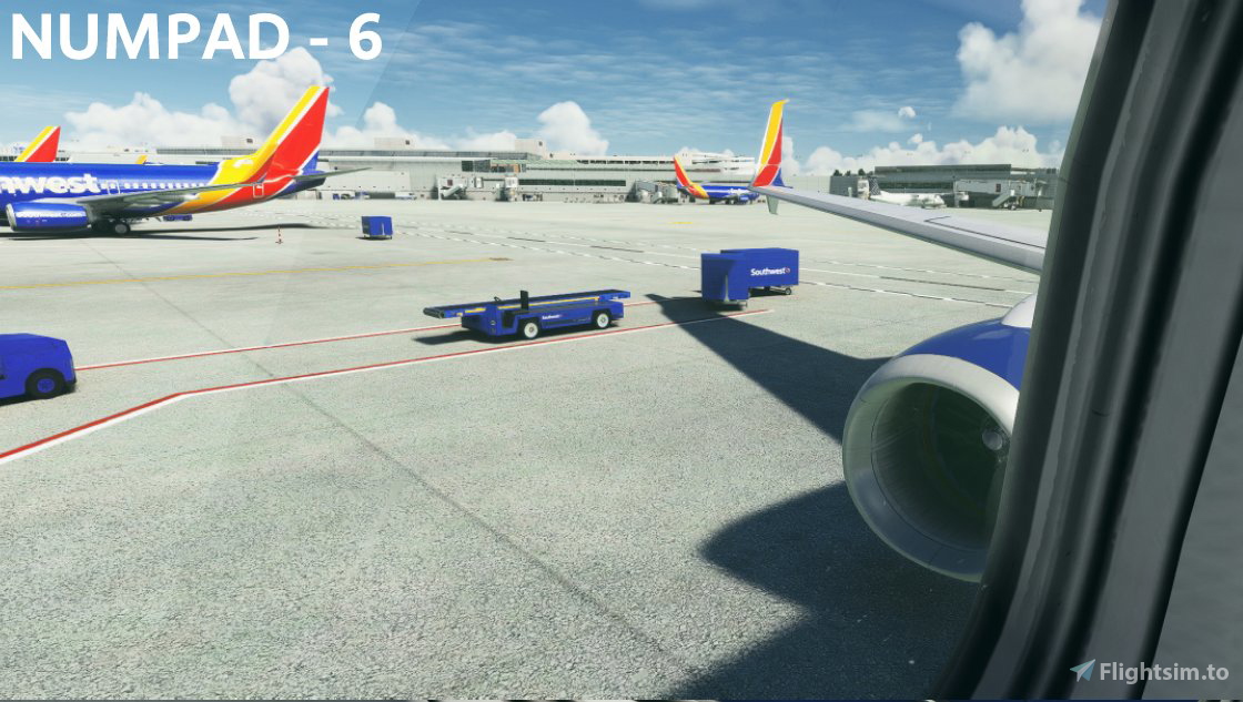 PMDG Boeing 737-800 Custom Camera Views | 5 Wing Views | 4 Cockpit ...