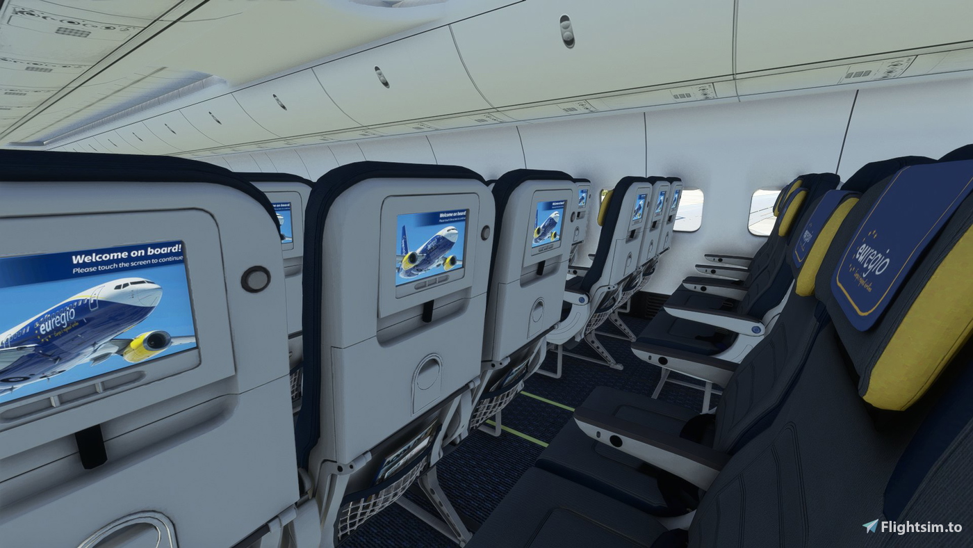 PMDG Boeing 737-800 | Euregio Airlines [fictional airline] | Fleet ...
