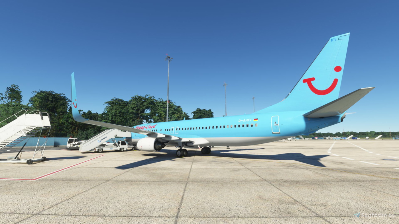 PMDG Boeing 737-800 TUI Hapag-Lloyd Hapagfly 2005 (D-AHFI) for ...