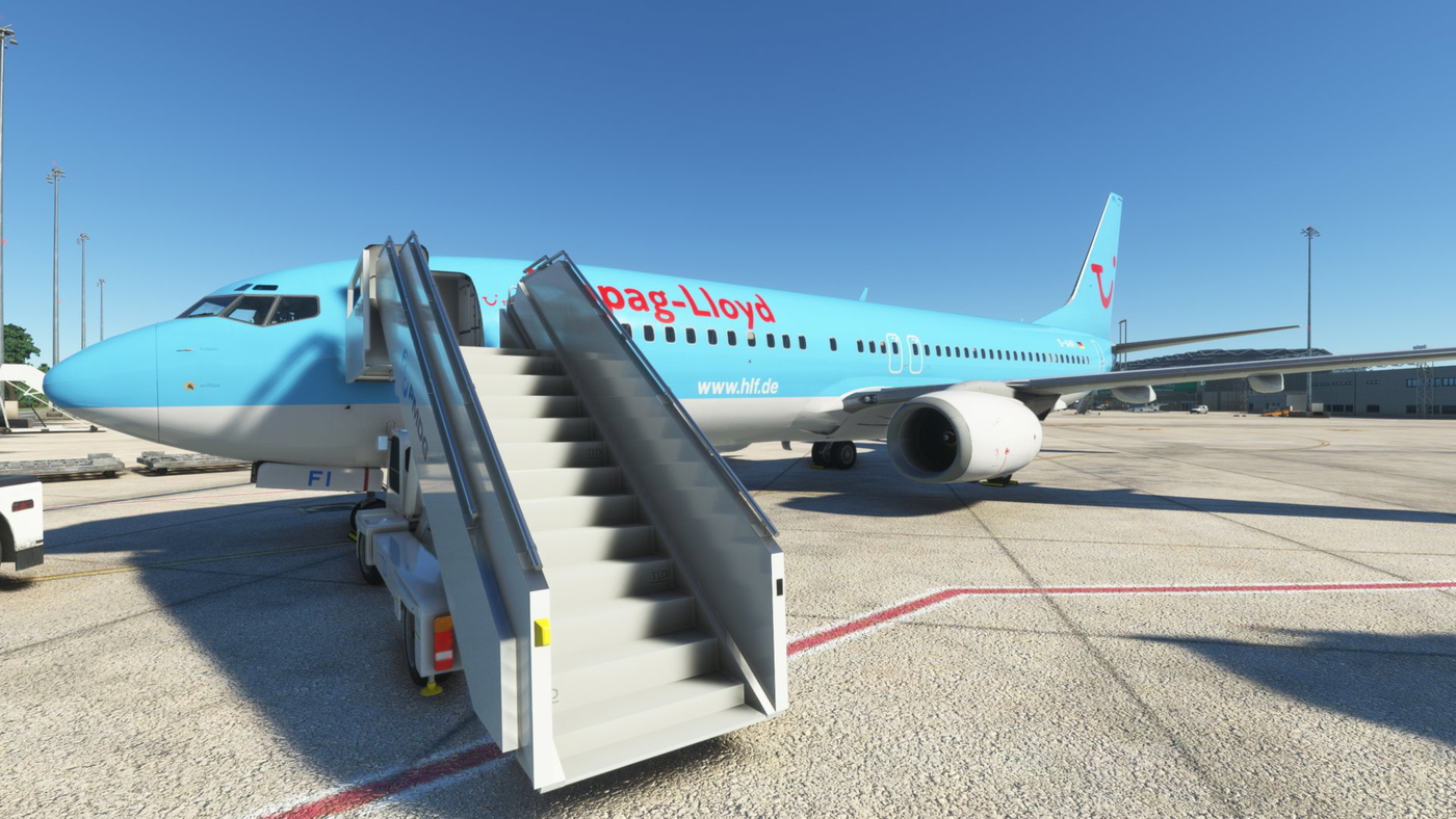PMDG Boeing 737-800 TUI Hapag-Lloyd Hapagfly 2005 (D-AHFI) 对于 Microsoft ...