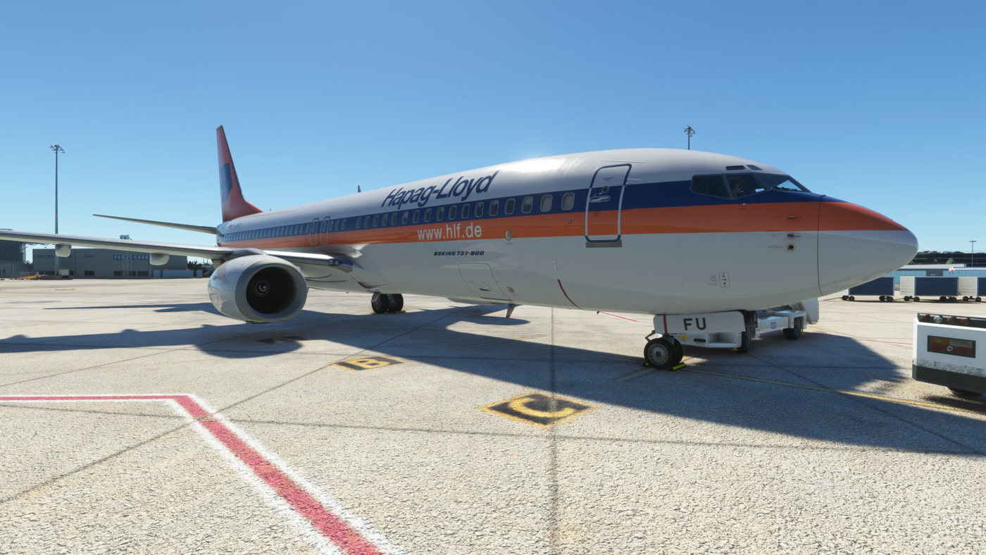 PMDG Boeing 737-800 TUI Hapag-Lloyd Flug 2002 (D-AHFU) voor Microsoft ...