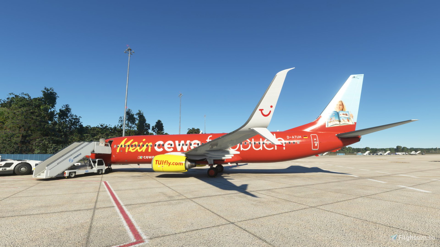 PMDG Boeing 737-800 TUI TUIfly Cewe Air 2019 (D-ATUH) for Microsoft ...