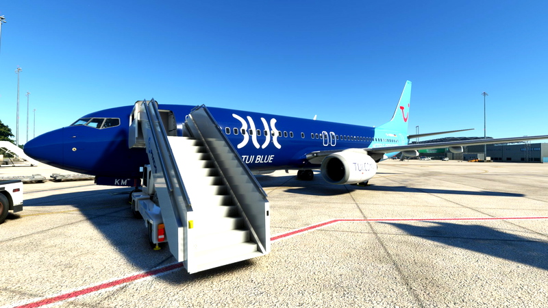 PMDG Boeing 737-800 TUI TUIfly TUI Blue Hybrid 2022 (D-ABKM) for ...