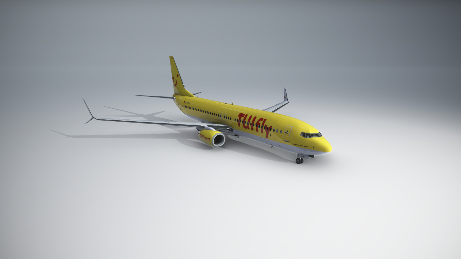 PMDG Boeing 737-800 TUI TUIfly Yellow 2017 (D-ATUA) for Microsoft ...