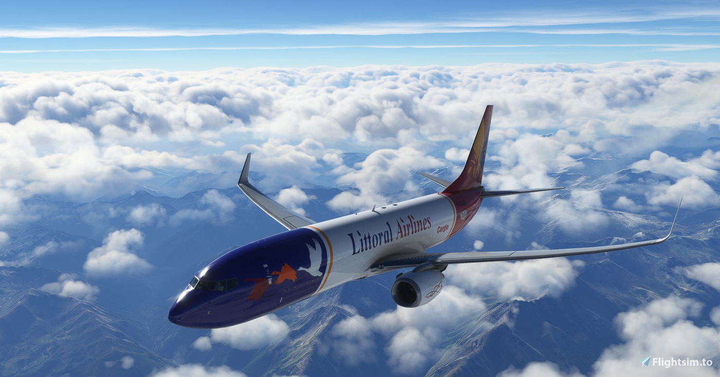 [PMDG] Boeing 737-800BDSF Littoral Airlines (4K) for Microsoft Flight ...