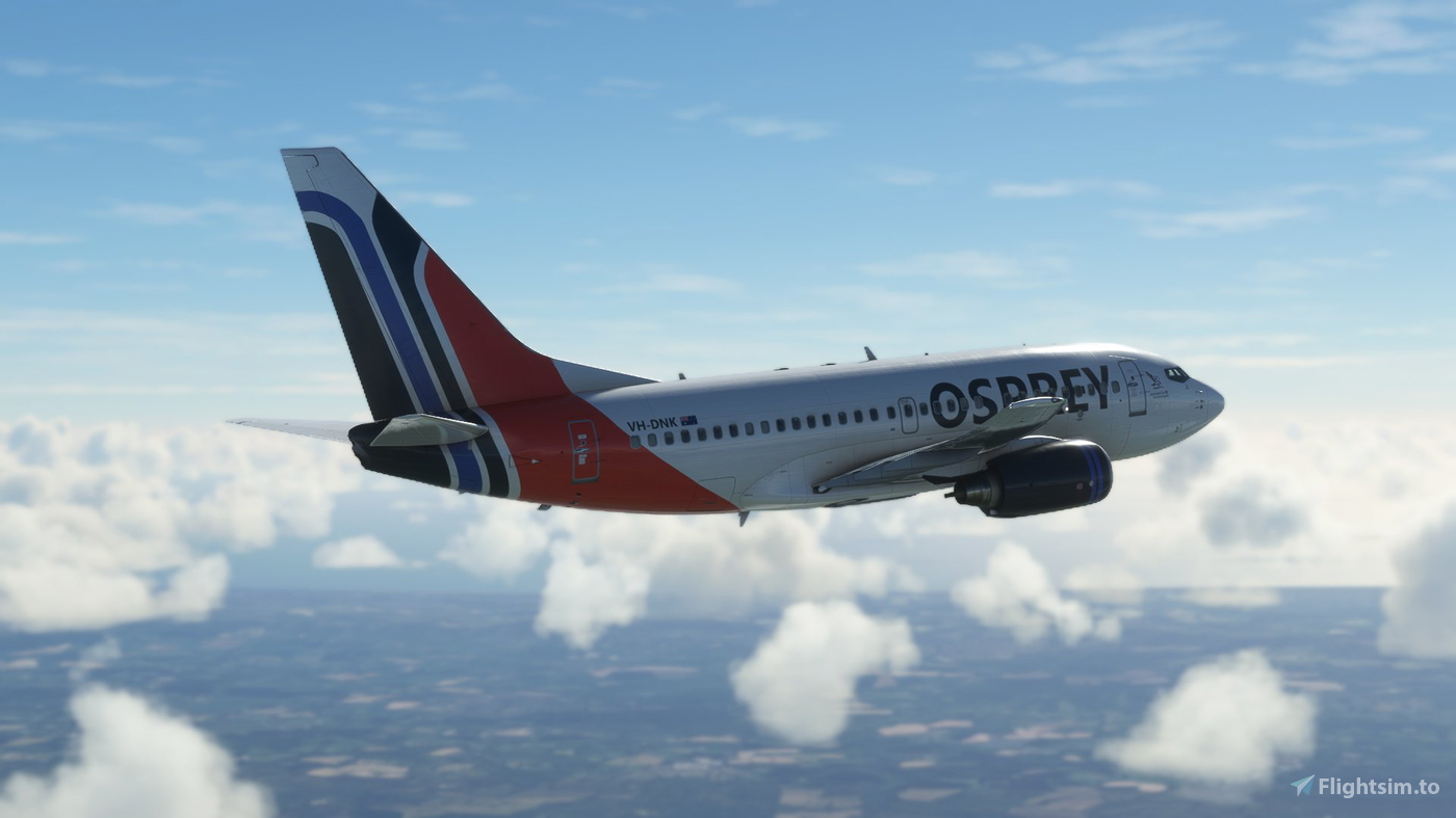 PMDG Boeing B737-600 Osprey Airways | 4K for Microsoft Flight Simulator ...