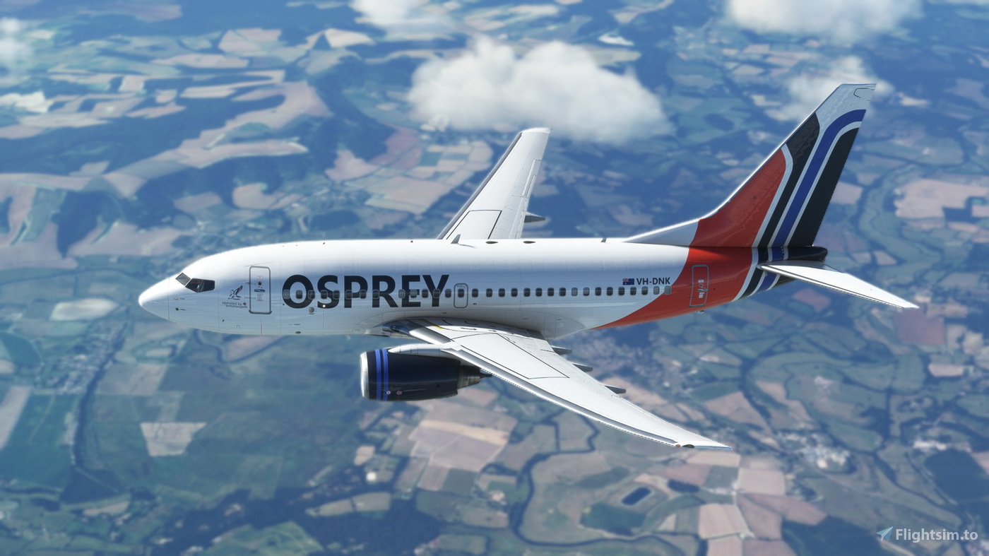 PMDG Boeing B737-600 Osprey Airways | 4K for Microsoft Flight Simulator ...