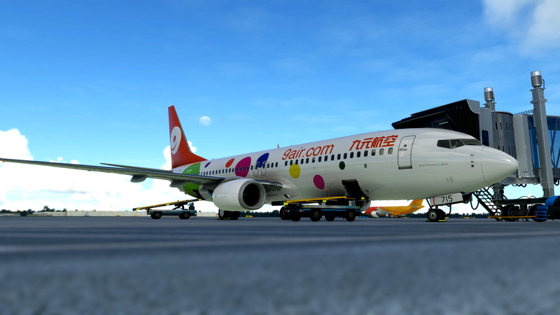 PMDG Boeing B737-800 9Air pack | 4K for Microsoft Flight Simulator | MSFS