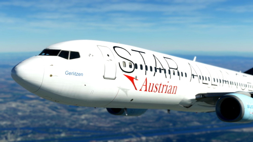 PMDG Boeing B737-800 Austrian Airlines Star Alliance | 4K for Microsoft ...