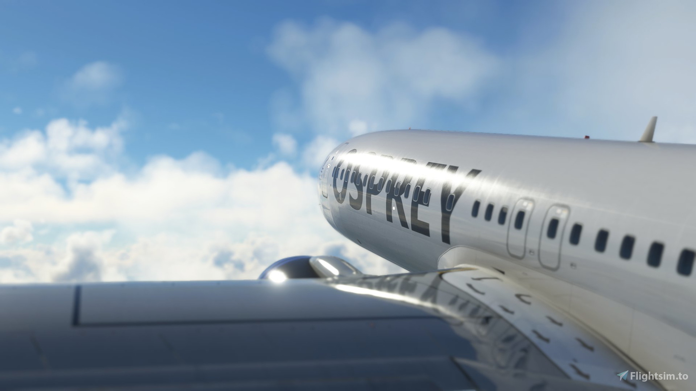 PMDG Boeing B737-800 Osprey Airways | 4K for Microsoft Flight Simulator ...