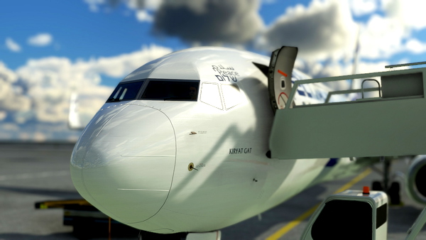 PMDG Boeing B737-900ER EL AL Eurovision Sticker | Cabin Textures | 4K ...