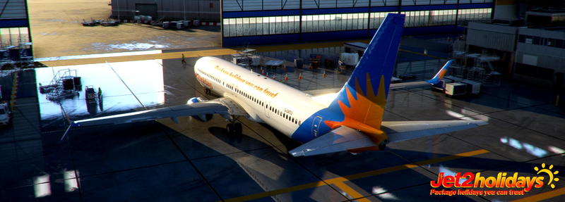 PMDG Boeing B739 and B739ER plus ERSSW Jet2 Holidays G-DRTO for ...