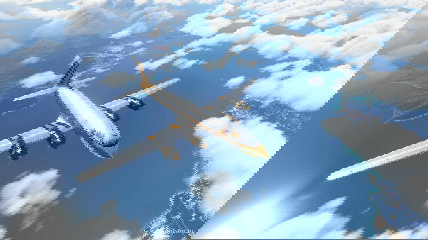 PMDG DC-6A FlyPizza for Microsoft Flight Simulator | MSFS