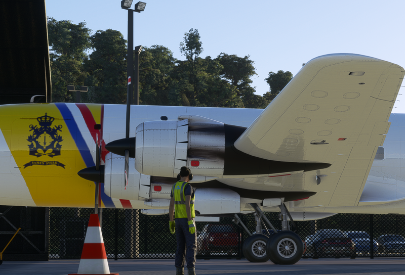 PMDG DC6 Dutch Caribbean Coast Guard for Microsoft Flight Simulator | MSFS