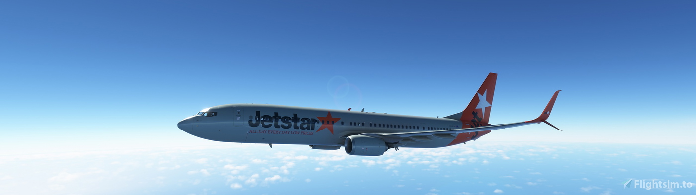 PMDG JETSTAR 737-900ER 8k textures for Microsoft Flight Simulator | MSFS