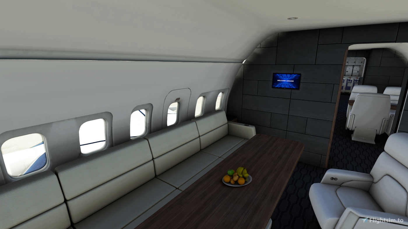 PMDG737-700 BBJSSW PRIVATE JET N237PJ (FICTIONAL) for Microsoft Flight ...
