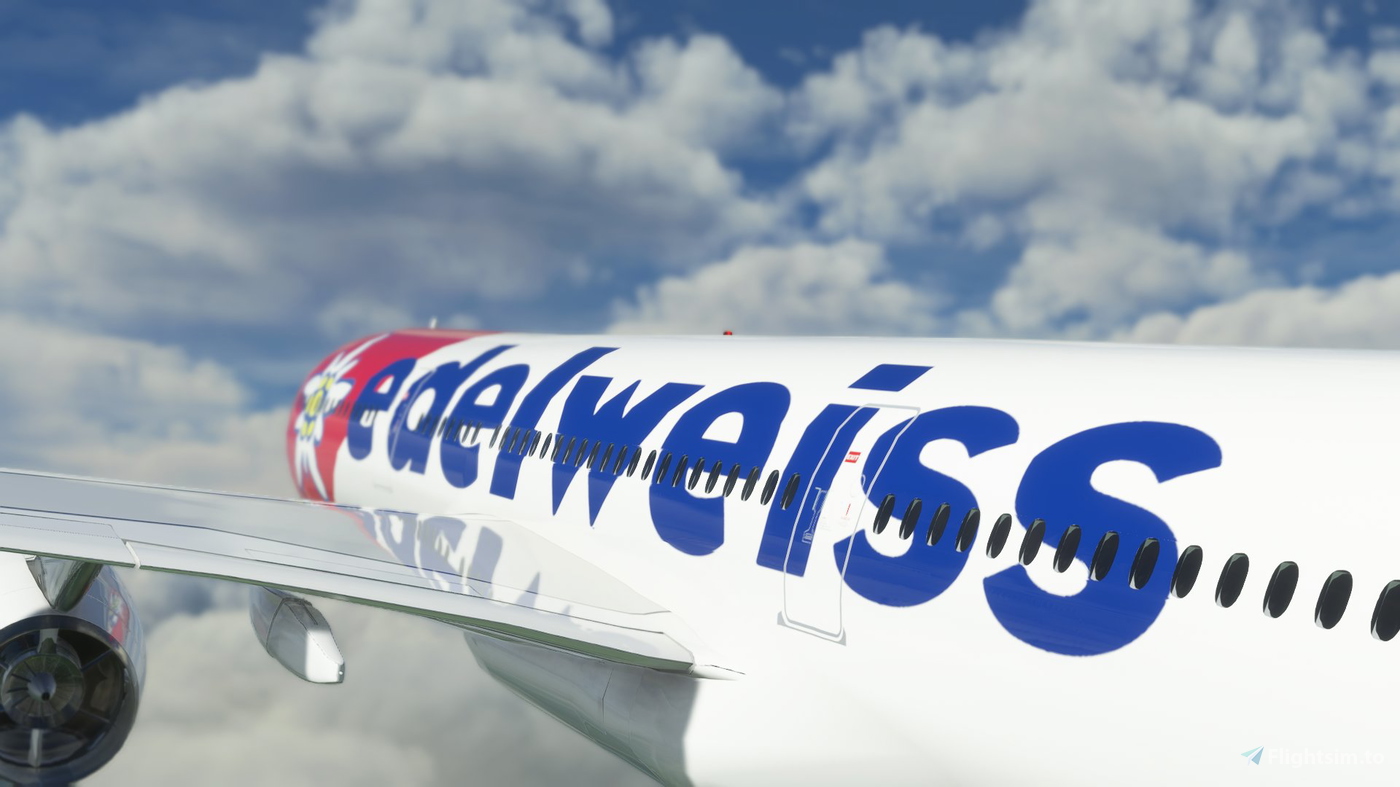 PMP Airbus A330-300 Edelweiss Air Old | 4K | Discontinued for Microsoft ...
