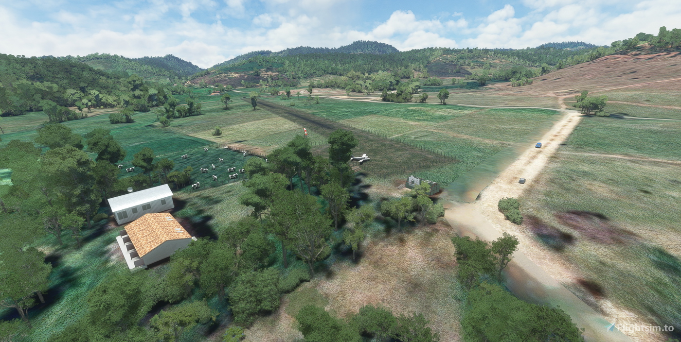 Poté Airstrip for Microsoft Flight Simulator | MSFS