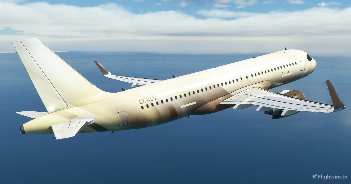 Private livery 004 Airbus A320 Neo for Microsoft Flight Simulator | MSFS