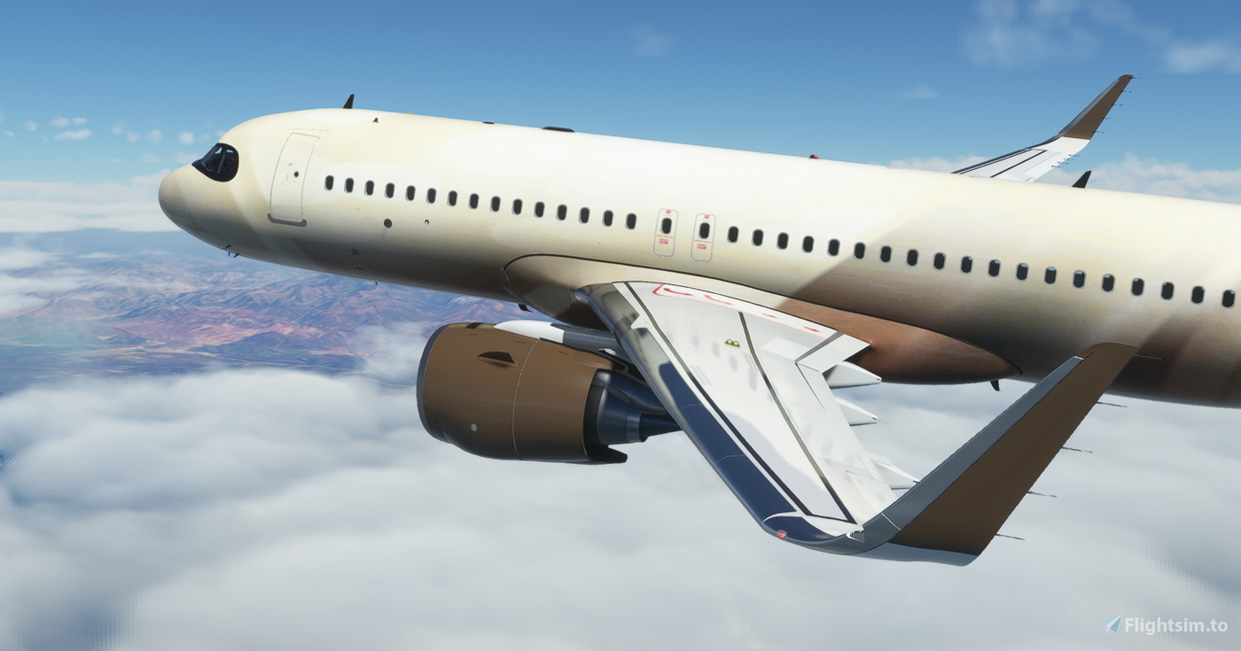 Private livery 004 Airbus A320 Neo for Microsoft Flight Simulator | MSFS