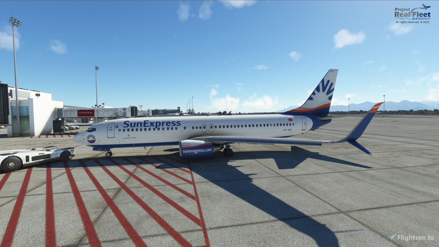 Project Real Fleet by fOrZaONDER - SunExpress TC-SOY (4K) Livery with ...