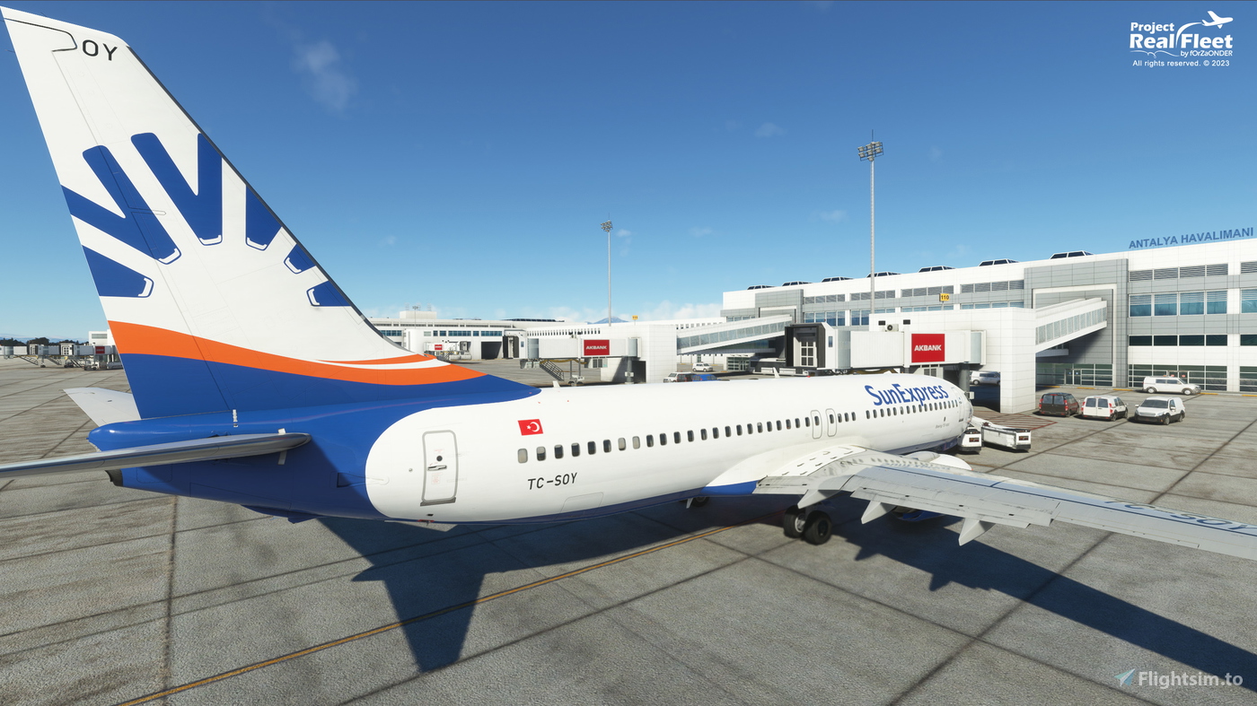 Project Real Fleet by fOrZaONDER - SunExpress TC-SOY (4K) Livery with ...